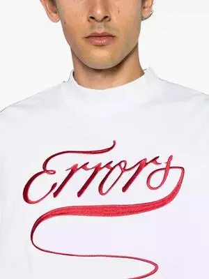 HOUSE OF ERRORS Embroidered High-neck T-shirt