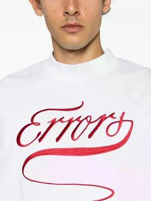 HOUSE OF ERRORS Embroidered High-neck T-shirt