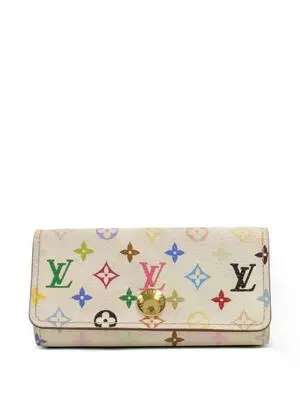 LOUIS VUITTON Monogram Multicolore Key Holder - White