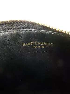 Saint Laurent Quilted Card Case