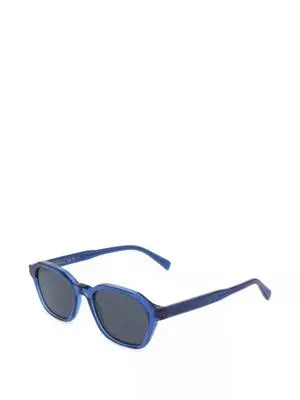 Paul Smith Mayton Geometric-frame Sunglasses - Blue