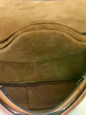 Loewe Gate Shoulder Bag Leather Mini Crossbody Bag - Brown