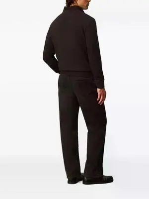 Calvin Klein Quarter-zip Logo-patch Sweater