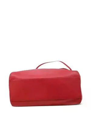 Fendi Peekaboo Top-handle Bag - Red
