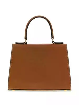 CARBOTTI Erika Leather Tote Bag