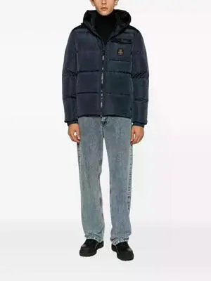 REFRIGIWEAR Quilted Hooded Jacket - Blue