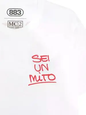 MC2 SAINT BARTH Graphic-print Cotton T-shirt
