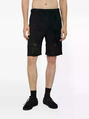 Issey Miyake Pleated Shorts - Black