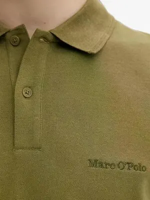 Marc O'polo Logo-embroidered Piqué Polo Shirt