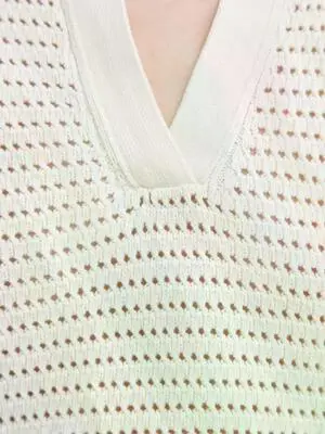 Marc O'polo Open-knit V-neck Vest