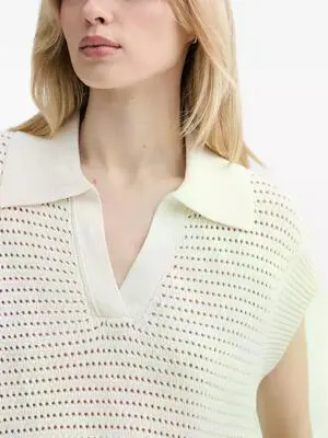 Marc O'polo Open-knit V-neck Vest