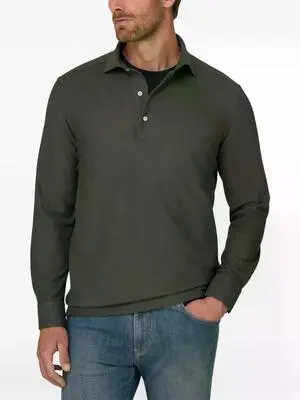 Boggi Milano Sakura Polo In Japanese Jersey