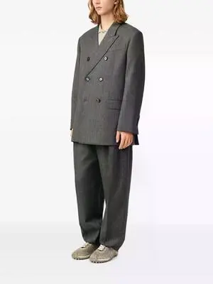 AMI Paris Double Breasted Wool Blazer