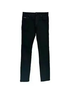 Dolce & Gabbana Logo-patch Slim-fit Jeans
