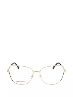 Carolina Herrera Cat-eye Frame Glasses - Gold