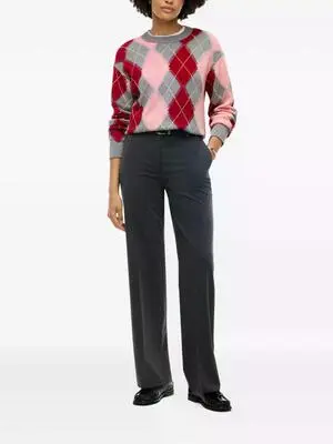 Tommy Hilfiger Argyle-pattern Cotton Jumper