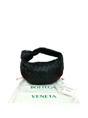 Bottega Veneta 2012-2026 Mini Nappa Intrecciato Jodie Hobo Bag - Black