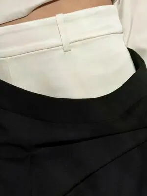 RÓHE Pleated Fold-over Trousers