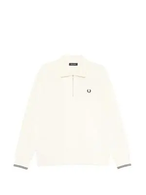 Fred Perry Half-zip Collared Sweatshirt