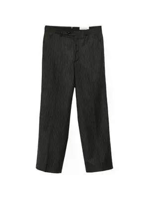 SUNFLOWER Bridge Pinstripe Trousers - Grey