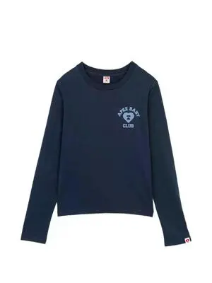 AAPE BY *A BATHING APE Apee Baby Club Mini Heart Logo T-shirt - Blue