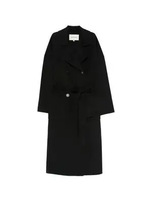 Eric Bompard Belted Double-breasted Coat