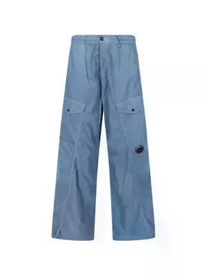 C.P. COMPANY Chrome-r Lens-detail Cargo Pants - Blue