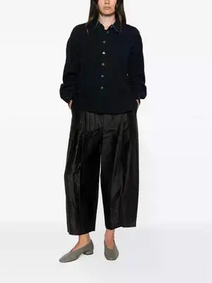 Soh Textured Buttoned Shirt - Blue