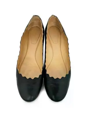 Chloé Lauren Scalloped Ballet Flats