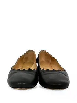 Chloé Lauren Scalloped Ballet Flats