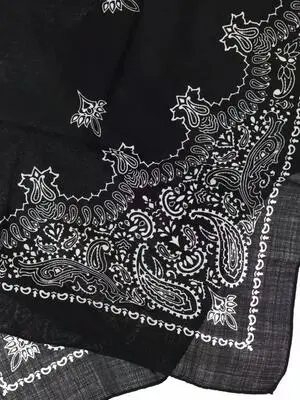 Destin Judy Paisley-print Scarf - Black