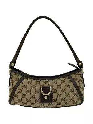 Gucci 2000-2015 Gg Canvas Abbey D Ring Pochette Handbag - Neutrals