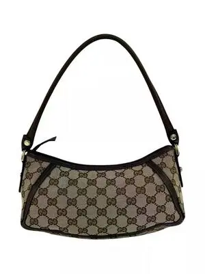 Gucci 2000-2015 Gg Canvas Abbey D Ring Pochette Handbag