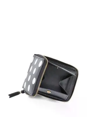 Comme Des Garçons Polka-dot Leather Wallet