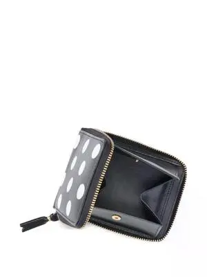 Comme Des Garçons Polka-dot Leather Wallet