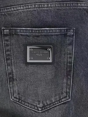 Dolce & Gabbana Logo-patch Jeans