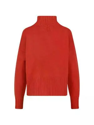 DRUMOHR High-neck Ribbed-trim Sweater