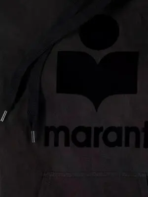 MARANT ETOILE Mansel Logo-print Drawstring Hoodie
