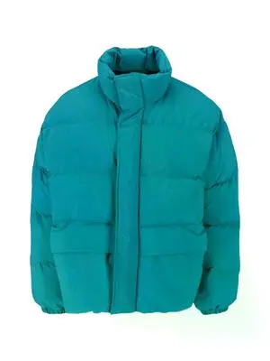 JIL SANDER Quilted High-neck Jacket - Blue