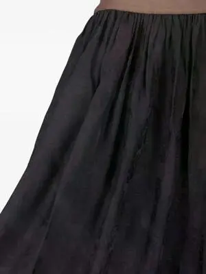 UMA WANG Jacquard-woven Gathered Skirt
