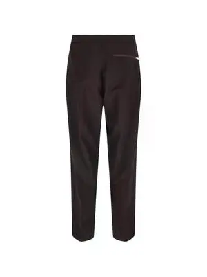 Herno Drawstring Straight-leg Trousers - Brown