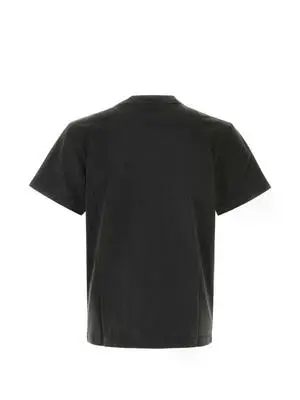 ENTIRE STUDIOS Washed-effect T-shirt - Black