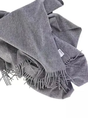 Max Mara Fringed Cashmere Scarf