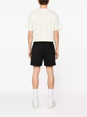 MELT Graphic-print Drawstring Shorts - Black