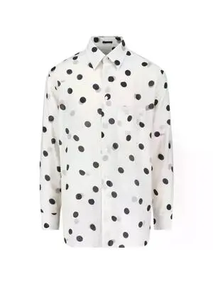 Paul Smith Polka-dot Shirt - Neutrals