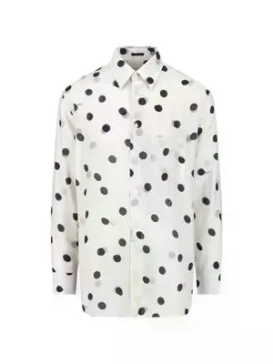 Paul Smith Polka-dot Shirt - Neutrals