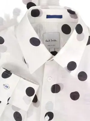 Paul Smith Polka-dot Shirt - Neutrals