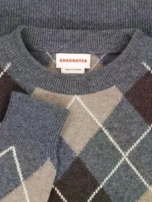 &daughter Ava Argyle Wool Sweater