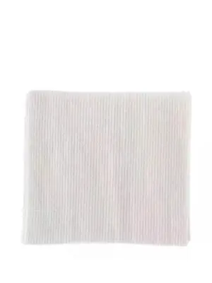 Rick Owens Ribbed-knit Scarf - Neutrals