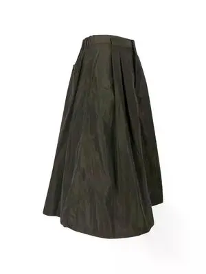 Aspesi Pleated A-line Midi Skirt